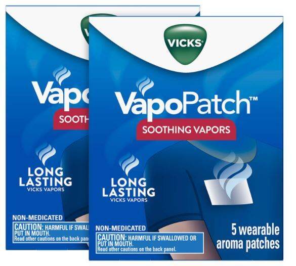 Vicks 2-Pack VapoPatch Long Lasting Soothing Vapors | Lazada PH