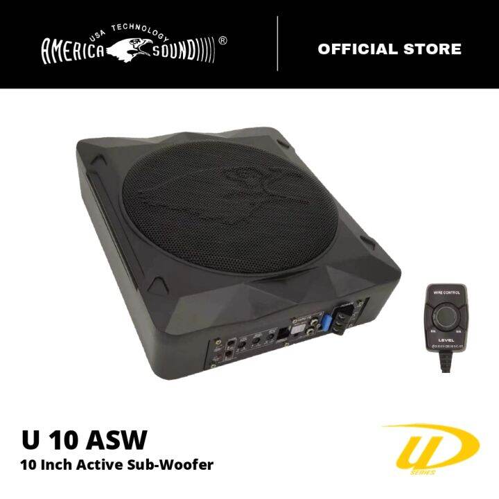 America Sound Ultimate Series 10'' Active Sub-Woofer - U 10 ASW | Lazada