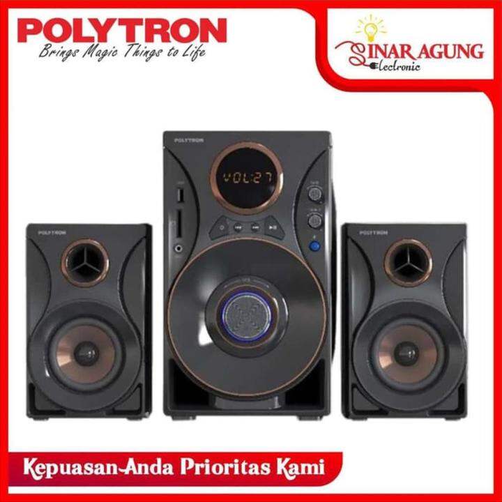 SPEAKER POLYTRON PMA 9310 / PMA9310 (BLUETOOTH / AUX / USB) 100% ORI ...