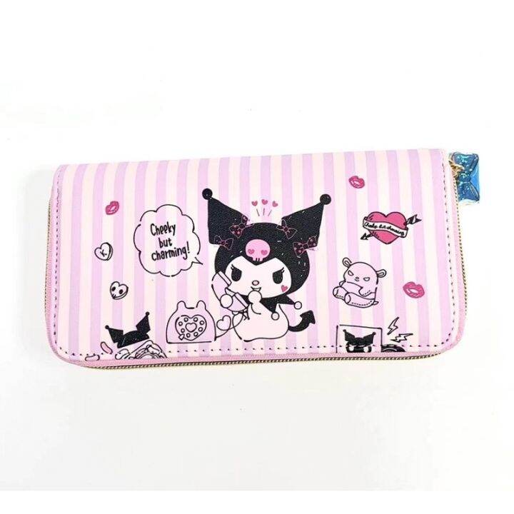 27312 bailey shop melody lts kuromi long wallet 27312 | Lazada PH
