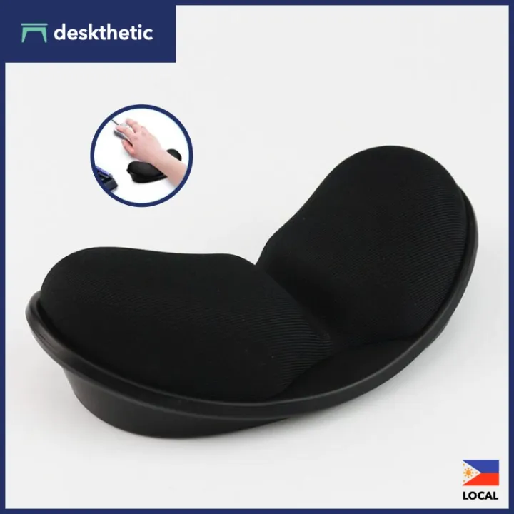 【In Stock】 Wrist Rest Pad Anti-skid Non-fading Ergonomic Soft Computer ...