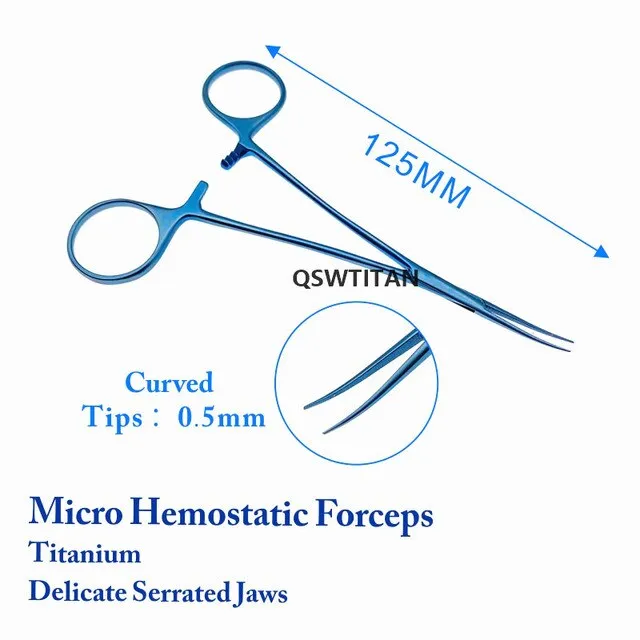 Dental Microvascular hemostatic Clamp forceps Hemostatic Forceps Pliers ...