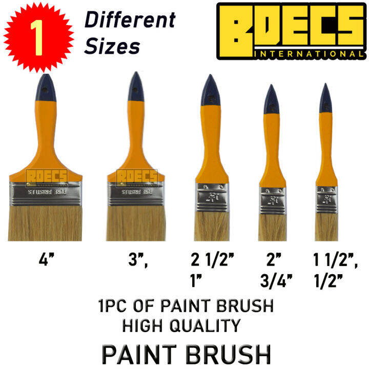 Paint Brush High Quality 1pc I Bdecs | Lazada PH