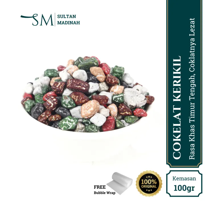 Coklat Kerikil Arab dari Mekah Rasa Manis Cokelat Arab Saudi yang Enak ...