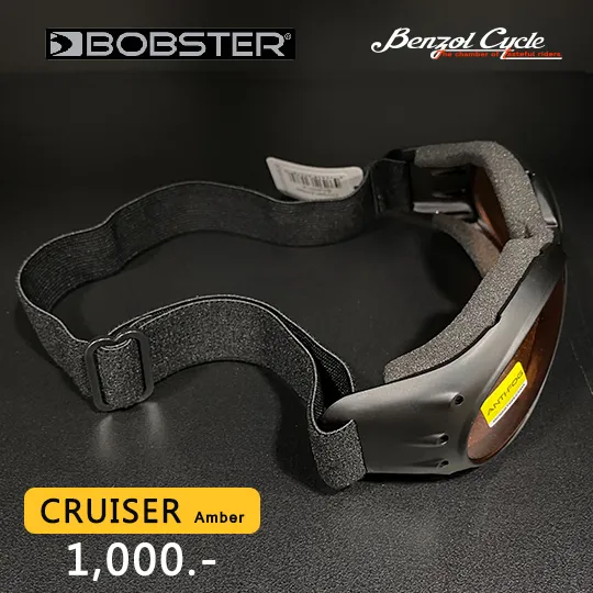 Bobster Cruiser Amber Goggles แว่นตากันลม แว่นตากันแดด | Lazada.co.th