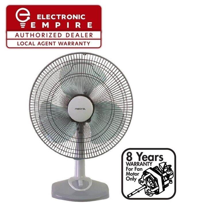Mistral MTF1617SE Electric Table Fan 16 Inch | Lazada Singapore