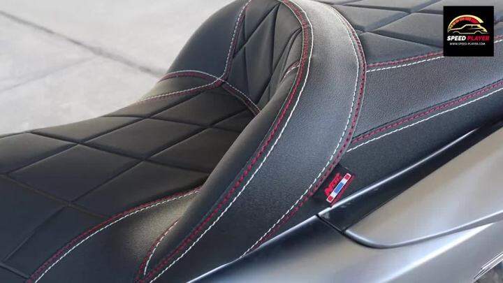 พร้อมส่ง โปรโมชั่น เบาะแต่ง PCX 2012 2017 2020 ทรง VIP เบาะปาด PCX เบาะ ...