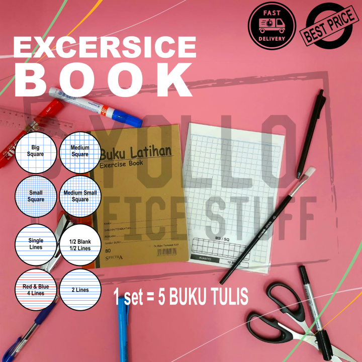 Buku Sekolah/ buku latihan F5 | Lazada