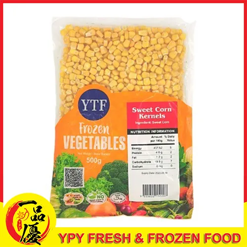 YPY 】 Ready Stock YTF Sweet Corn Kernels 玉米粒 ( 500g ) Frozen Vegetable ...