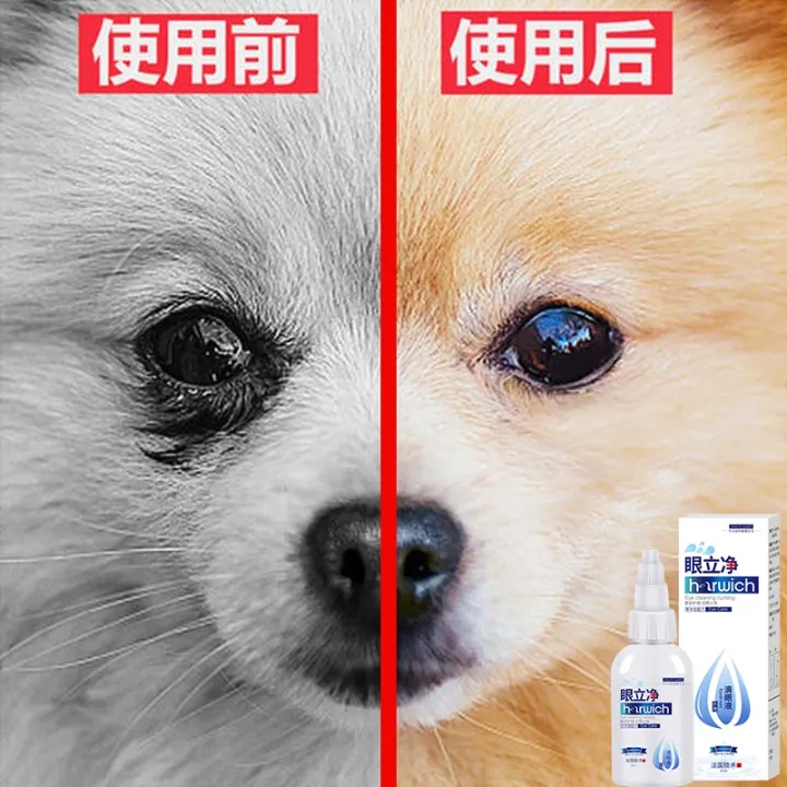 Honeysuckle dog eye drops to remove eye feces and anti-tears clean ...