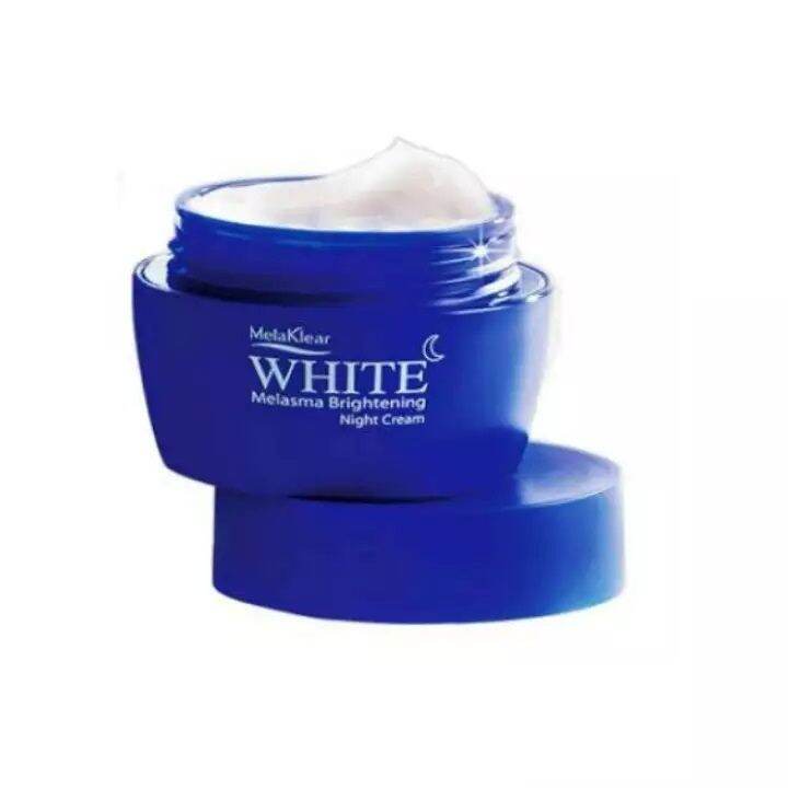 ไนท์ครีม Mistine Melaklear White Melasma Brightening Night Cream 30 g.,โฟม Melasma,เมลาเคลียร์เซ ...