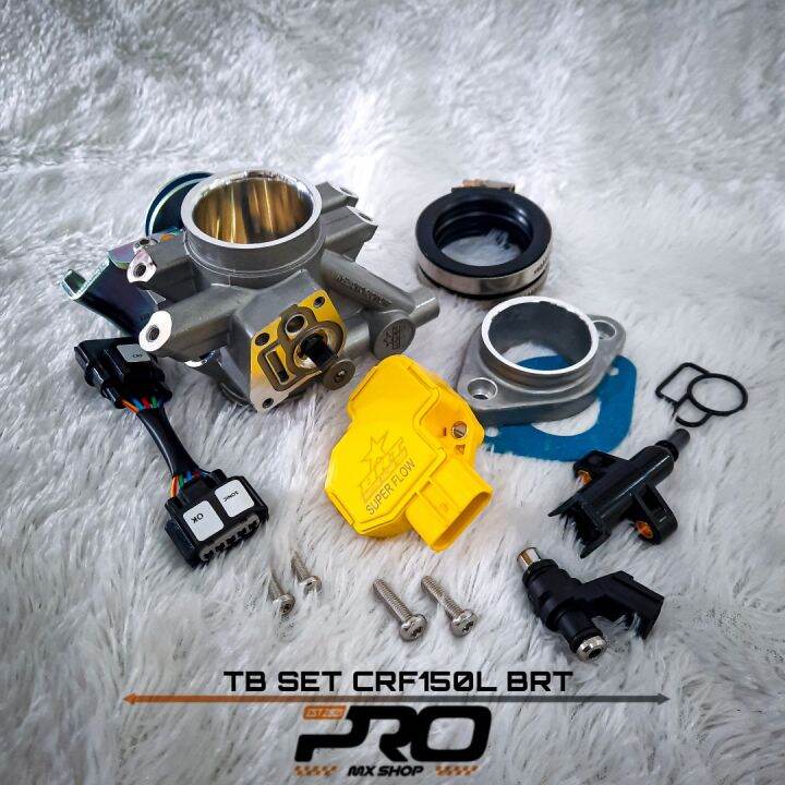 THROTTLE BODY BRT CRF150L TB SET TROTEL BODY HONDA CRF150 BRT RACING ...