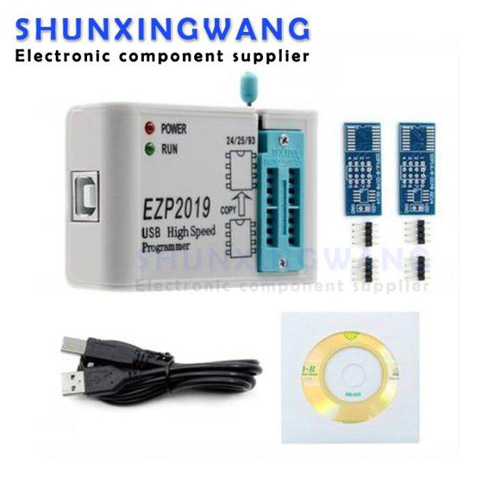 EZP2019 SPI FLASH Programmer 24/25/93 Bios ความเร็วสูง25T80การเผาไหม้ ...