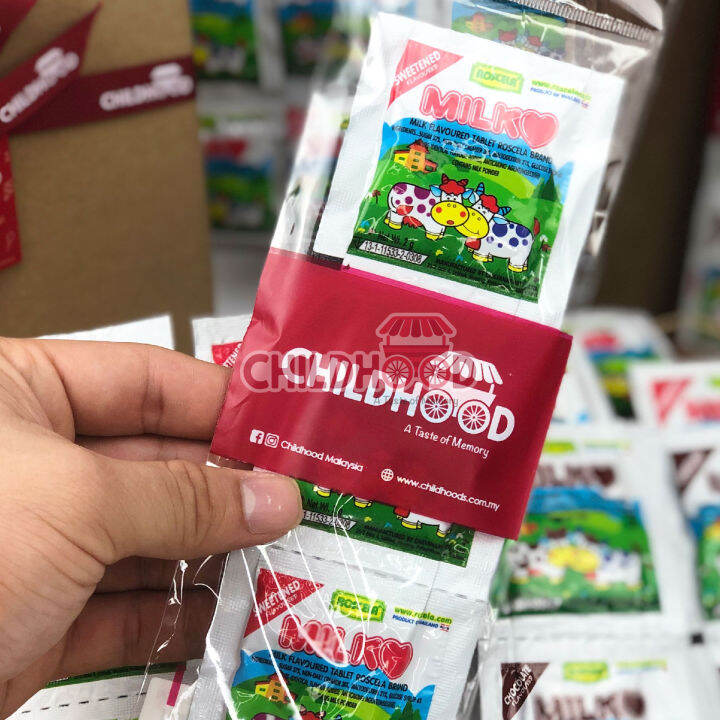 Childhood Snack ️ Didi Milko Milk tablets Candy Susu Coklat Strawberry ...