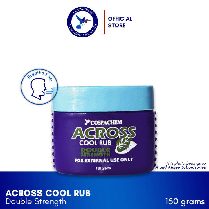 Cospachem Across Cool Rub Double Strength | Lazada PH