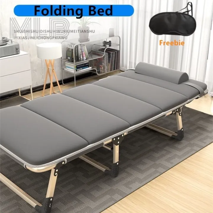 COD Outdoor folding bed Portable bed nap bed Single escort bed ...