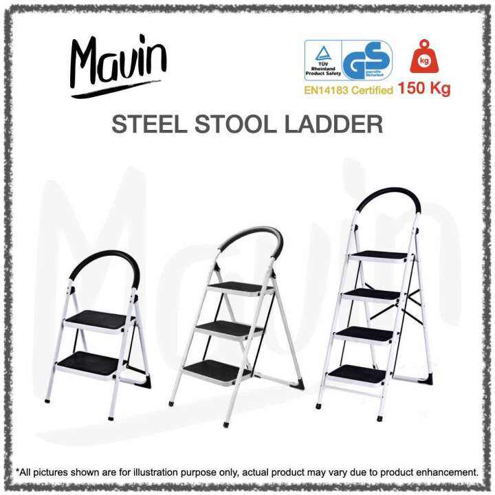「EN14183 Certified 」 2, 3, 4 Steps Platform Ladder Stool Ladder ...
