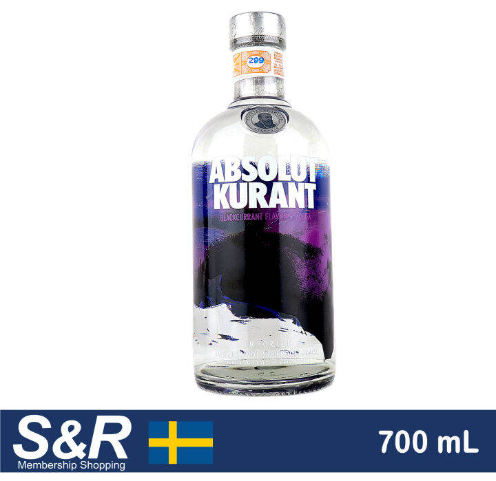 Absolut Kurant Black Currant Flavored Vodka 700 mL | Lazada PH
