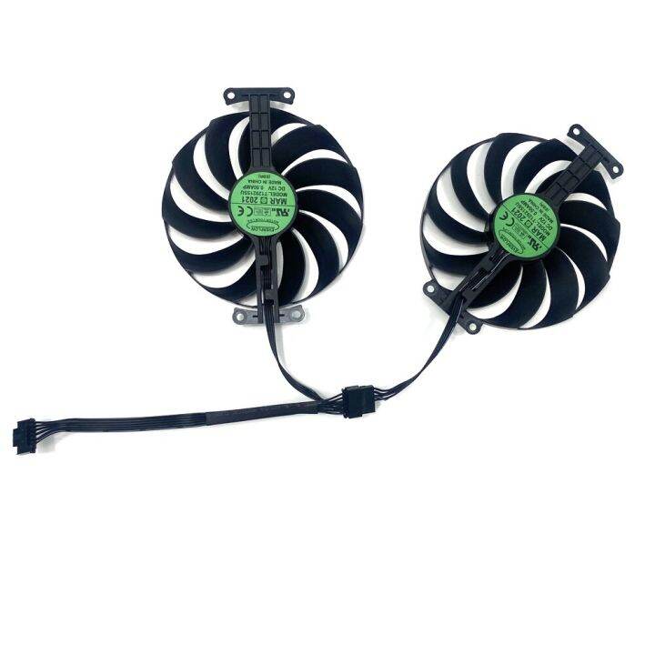 Cooling Fan NEW 95MM 7PIN T129215SU 12V 0.5A RTX3070 RTX3060TI GPU FAN ...