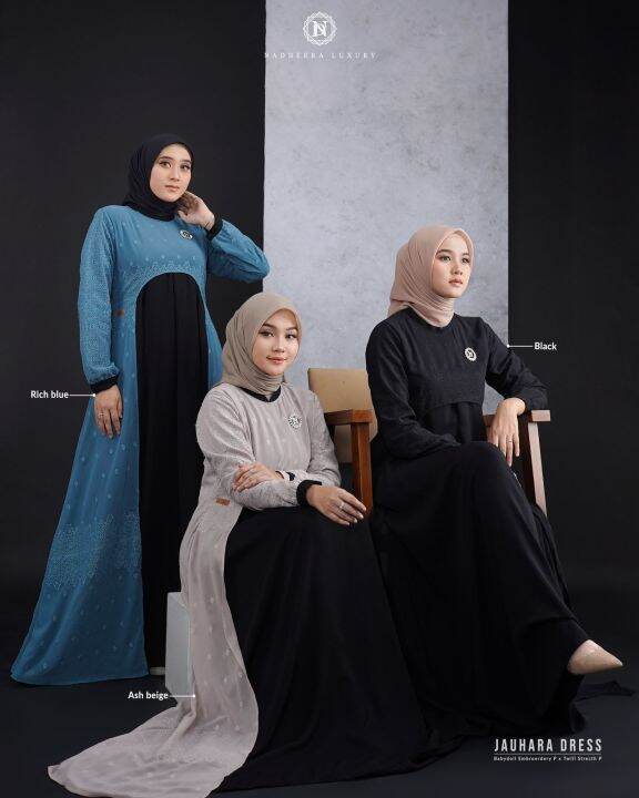JAUHARA DRESS BY NADHEERA LUXURY | Lazada Indonesia