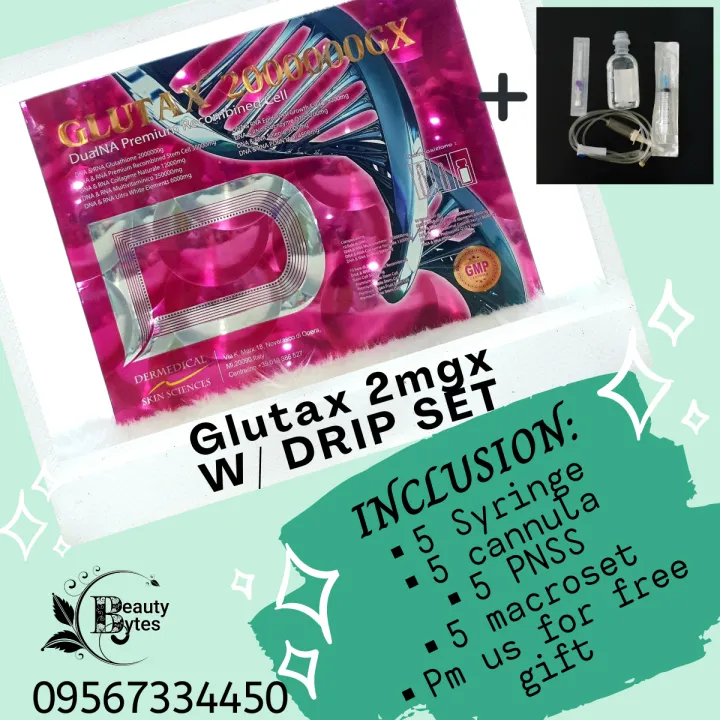 HALF DRIP: glutax 2000000gx 5 sessions by beauty bytes | Lazada PH