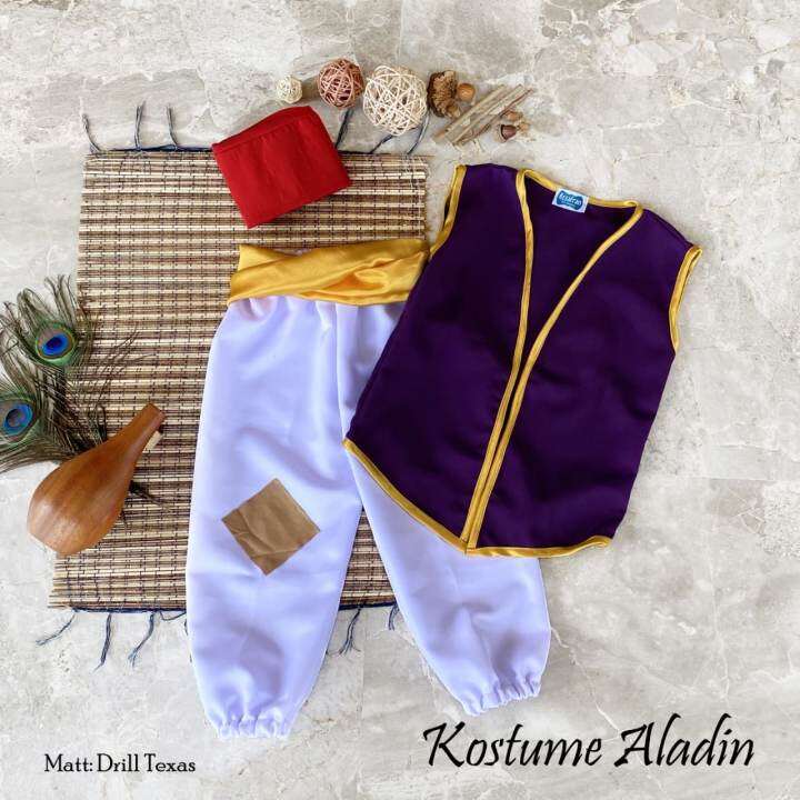 Baju Kostum Set Aladin | Serial Kartun | Animasi Aladdin | Disney ...