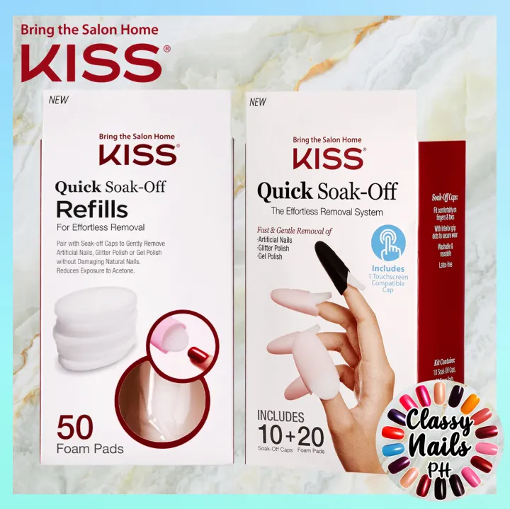 KISS USA • Quick Soak Off Removal System • Classy Nails PH | Lazada PH