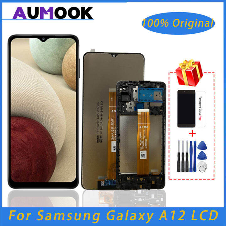 Aumook Original Display for Samsung Galaxy A12 A125F A127F LCD Display ...