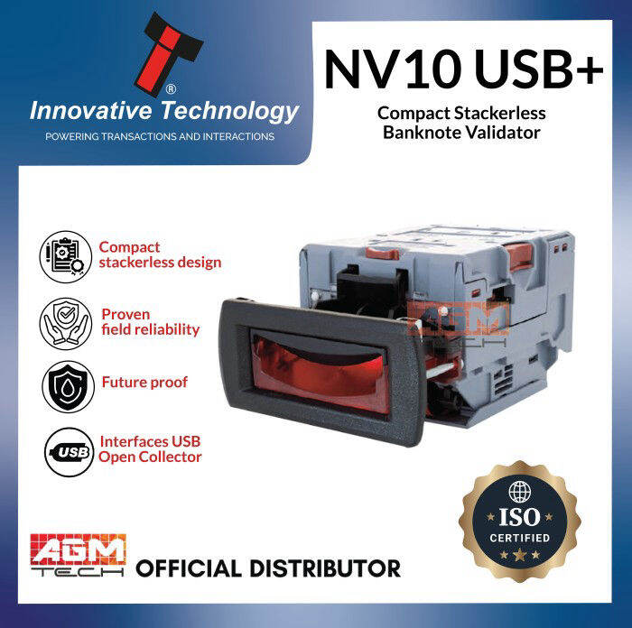 Alat Pendeteksi Uang Palsu ITL NV10 USB Bill Acceptor | Cash Validator ...