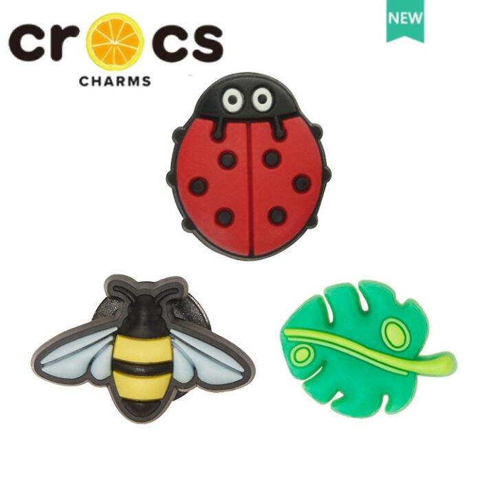 jibbitz croc charms ตัวติดรองเท้า แท้ ตัวติดรองเท้า แท้ Insect Series ...