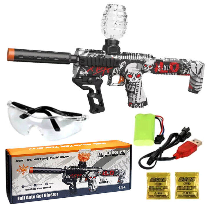 FMG9 Electric Gel Blaster Blasting Water Bead High Speed Shooting Toy ...