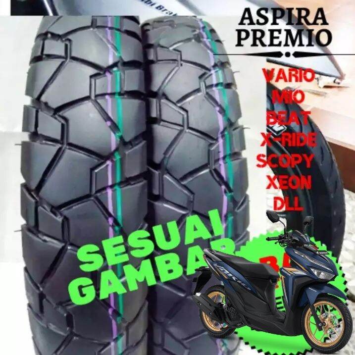 ban ALL NEW VARIO 125 semi trail depan & belakang (batikan/suntikan ...