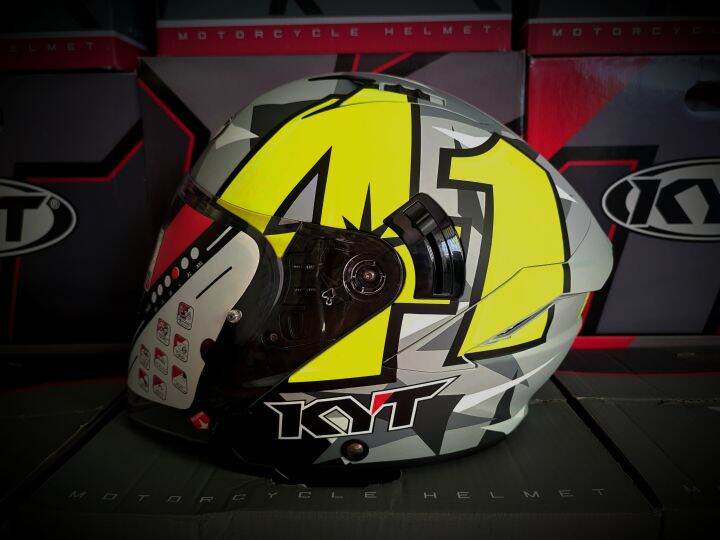 KYT NFJ ESPARGARO MATT 2019 RACING HELMET | Lazada PH