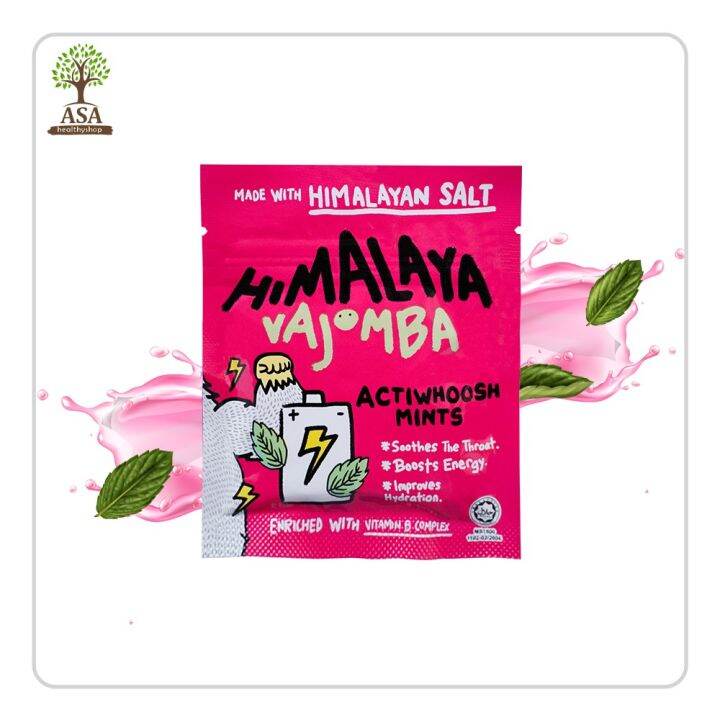 BIG FOOT Himalaya Vajomba Actiwhoosh Mints | Lazada Indonesia