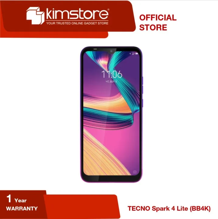 KIMSTORE Tecno Spark 4 Lite (BB4K) 2GB/32GB | Lazada PH