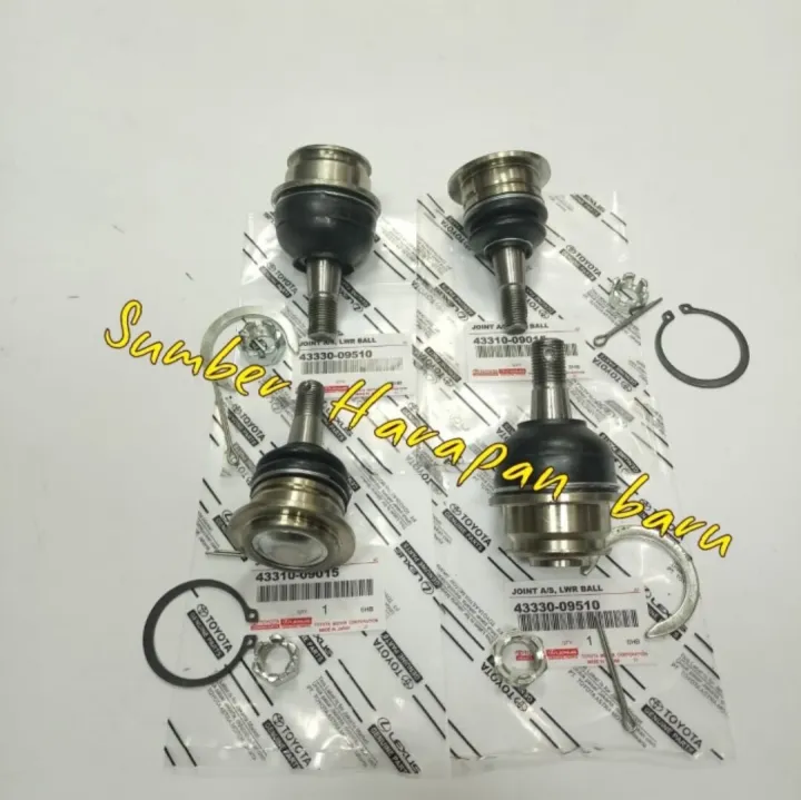 Ball Joint Atas Bawah Innova Reborn Fortuner VRZ Hilux Revo 1Set 4pc ...