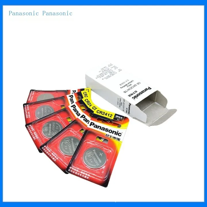 New/Free shipping♤ Panasonic button battery CR2412 Lexus Toyota Crown ...