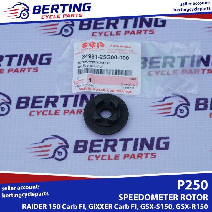 promotion！ SGP ROTOR SPEEDOMETER Suzuki Raider 150 Gixxer 150 Carb and ...