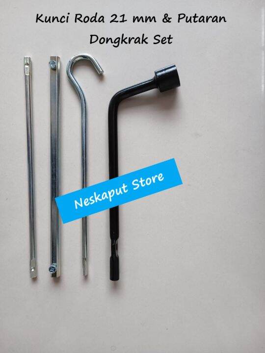 KUNCI RODA 21 MM & PUTARAN DONGKRAK AVANZA,XENIA,RUSH,TERIOS | Lazada ...