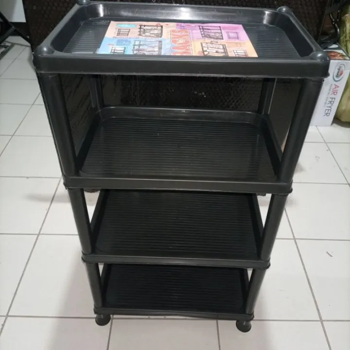 4Layer Multi -purpose Rectangular Utility Rack | Lazada PH