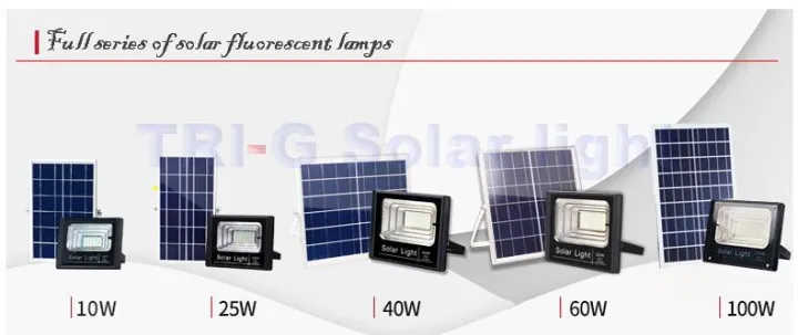 TRI-G 40W solar flood light with IP67 waterproof and longer lifetime ...