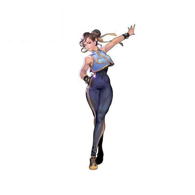 For The King Of Fighters Chun Li Car Refrigerator Anime Decal Van ...