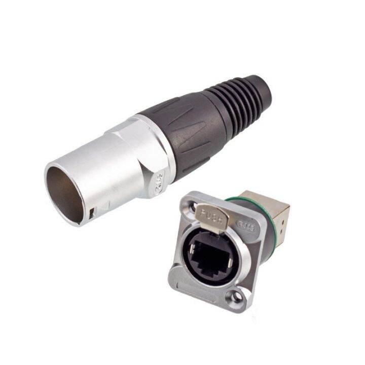 Industrial Network Port RJ45 Connector Micro 8 Pin Inkjet Printer ...