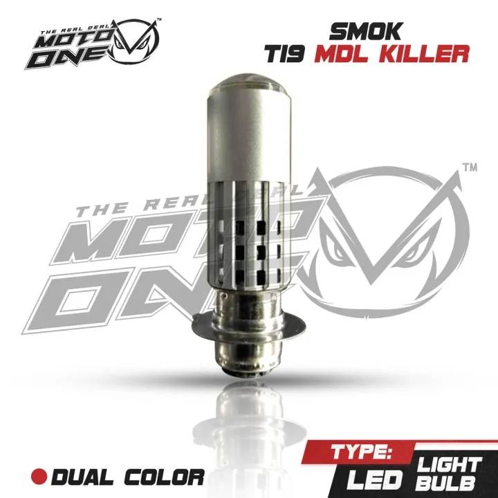 YnXSMOK T19 MDL KILLER HEADLIGHT BULB WHITE / YELLOW | Lazada PH