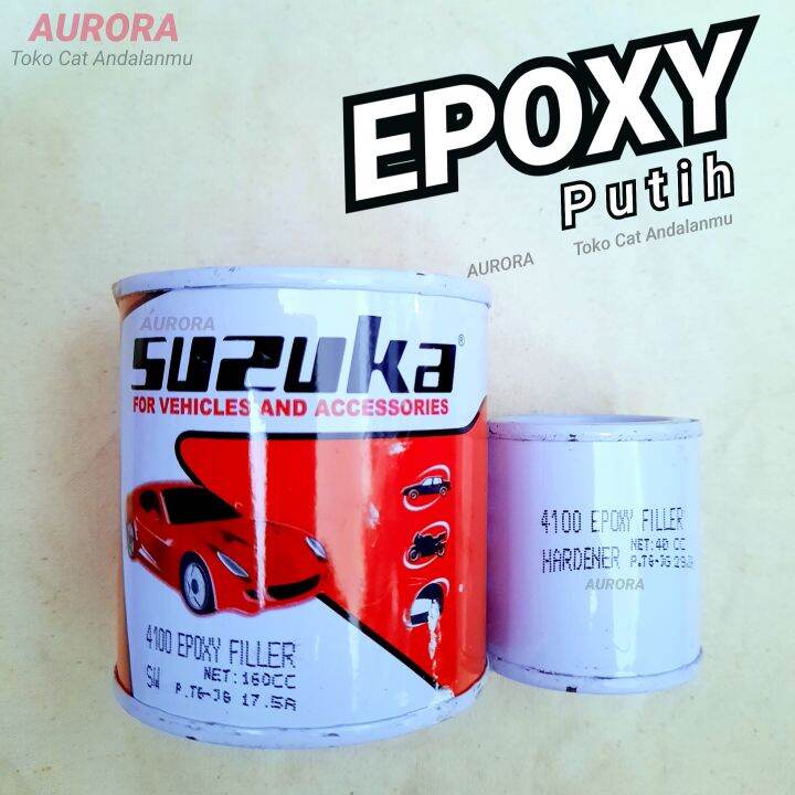 Epoxy Suzuka Primer White Dasaran Putih Epoksi Filler Susuka Filer ...