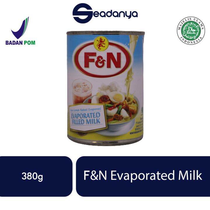 Susu F&N - Susu Evaporasi - Evaporated Milk 380g - Susu FN - Halal MUI ... Susu F&N - Susu Evaporasi - Evaporated Milk 380g - Susu FN - Halal MUI ...