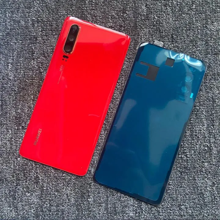 สำหรับ Huawei P30 ELE-L09 ELE-L29ด้านหลังเปลี่ยน6.1นิ้วด้านหลังฝาหลัง ...