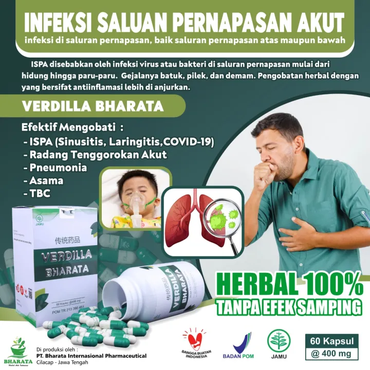 Verdilla Bharata Paling Ampuh - Obat Radang Tenggorokan - ISPA ...