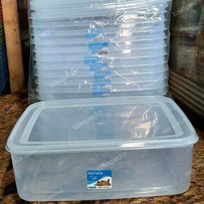 tempat donat food box 3500ml plastik | Lazada Indonesia