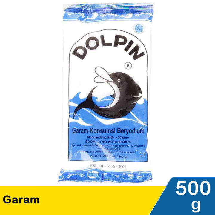 Dolpin Garam Konsumsi Beryodium 500gr | Lazada Indonesia